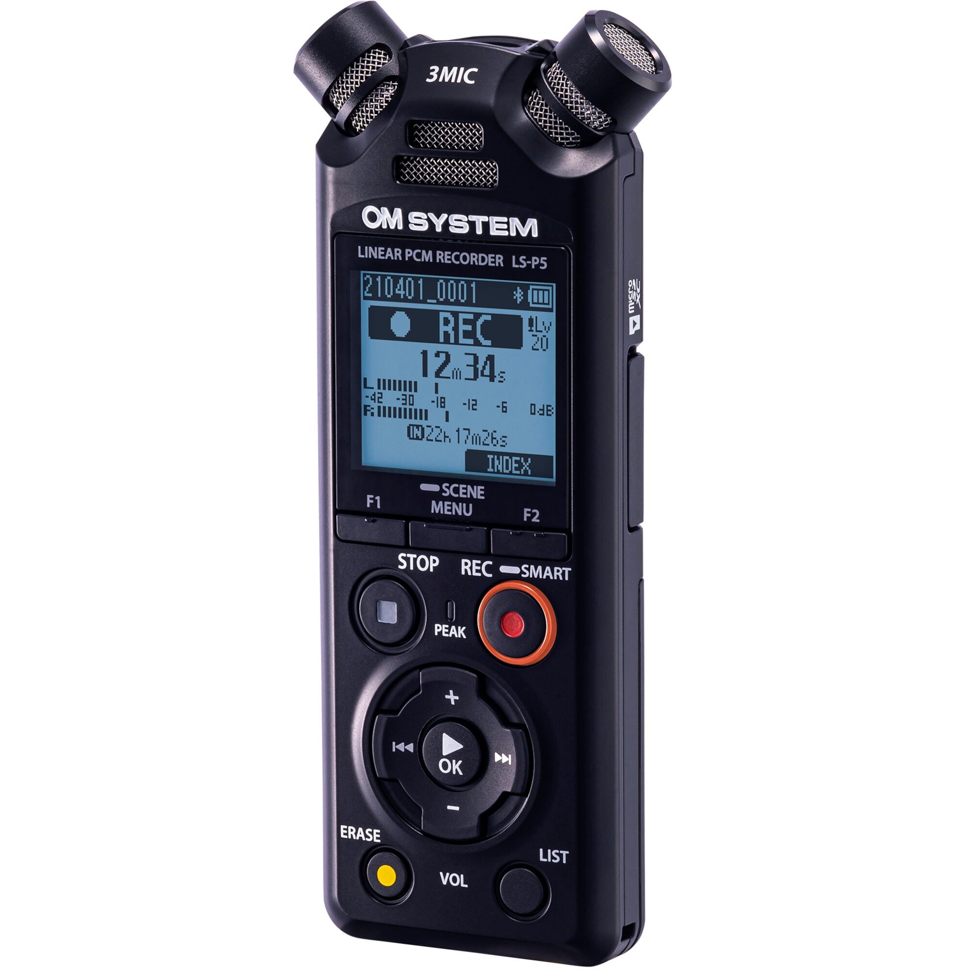 OM System LS-P5 Digital Handheld Audio Recorder | Bax Music