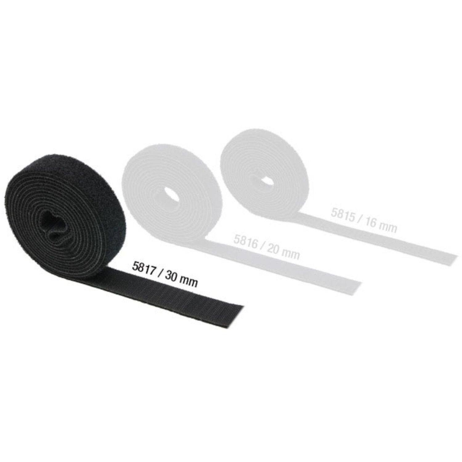 Adam Hall 5817 Back to Back Hook and Loop Velcro 30 mm | Bax Music